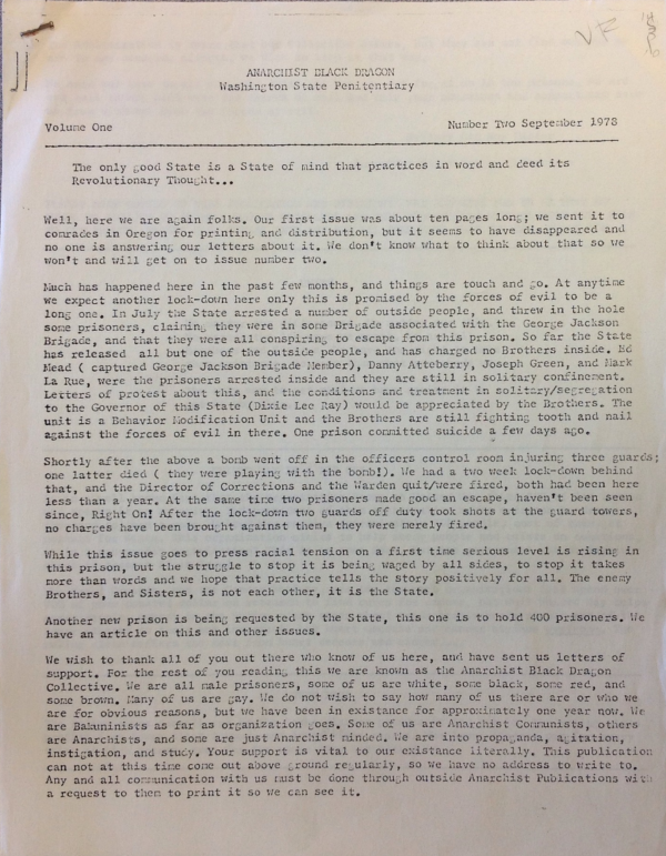 Anarchist Black Dragon: Volume 1, Issue 2, September 1978 | libcom.org